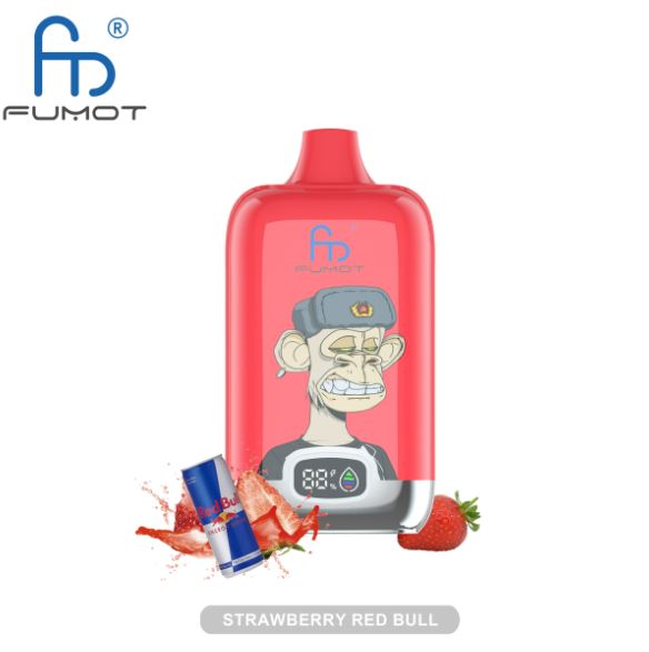 RandM 12k Puffs Strawberry RedBull Vape- Only for £11.99