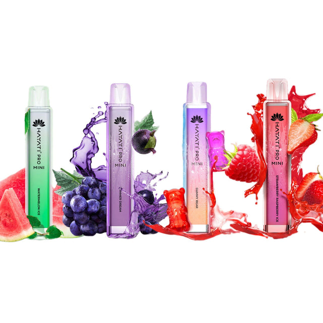 Strawberry Raspberry Ice Hayati® Pro Mini 600 Prefilled Vape Device