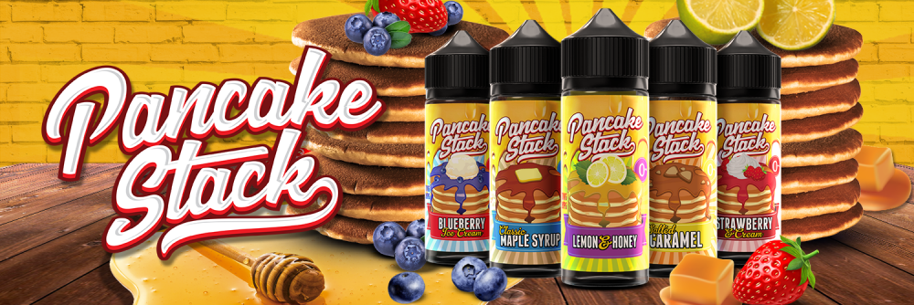 Pancake Stack Vape E-Liquid 70/30 VG/PG